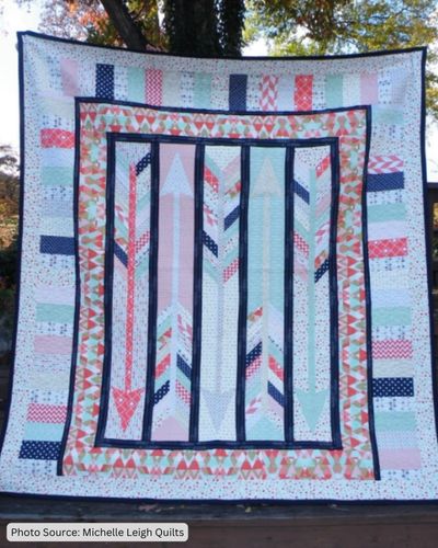 Top 8 Free Best Arrow Quilt Patterns (+8 Bonus Patterns For Sale) - I Love Quilting Forever