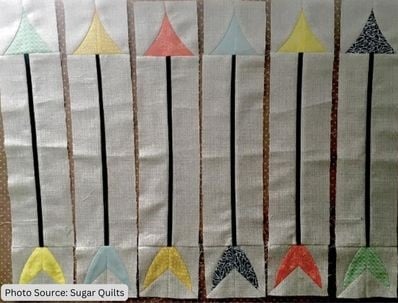 Top 8 Free Best Arrow Quilt Patterns (+8 Bonus Patterns For Sale) - I ...