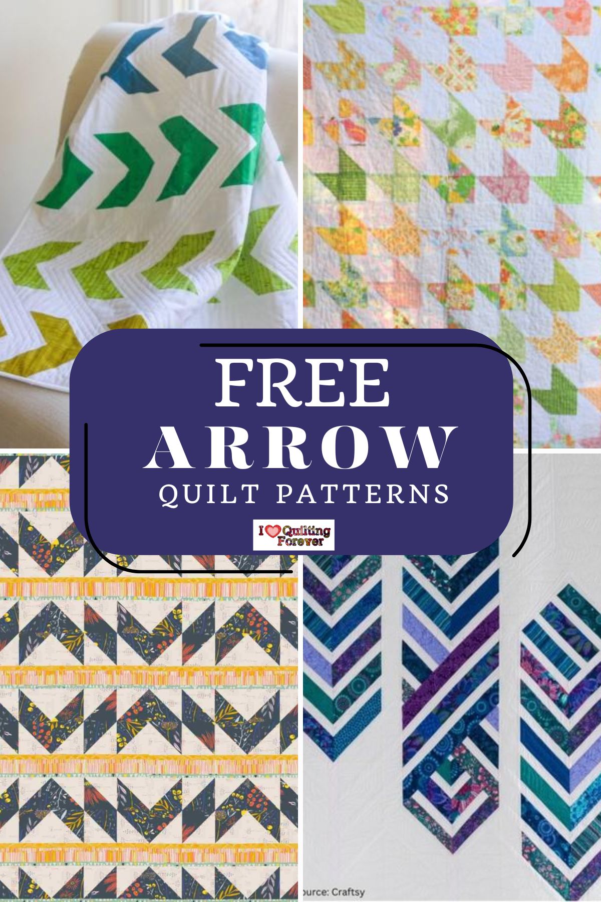 Top 8 Free Best Arrow Quilt Patterns (+8 Bonus Patterns For Sale) - I ...