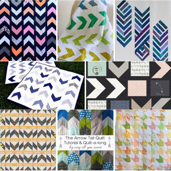 Top 8 Free Best Arrow Quilt Patterns (+8 Bonus Patterns For Sale) - I ...