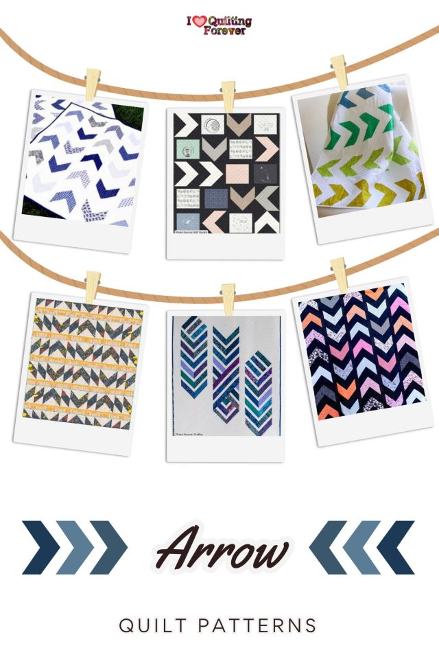 Top 8 Free Best Arrow Quilt Patterns (+8 Bonus Patterns For Sale) - I ...