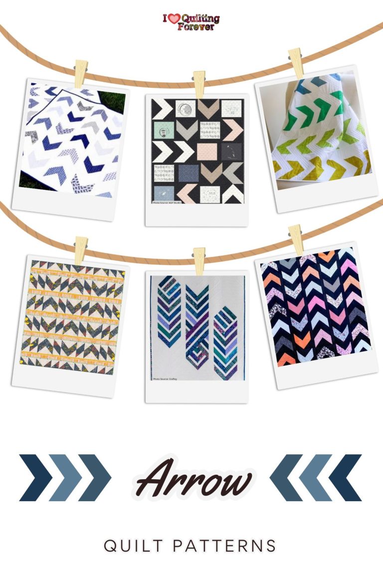 Top 8 Free Best Arrow Quilt Patterns (+8 Bonus Patterns For Sale) - I ...
