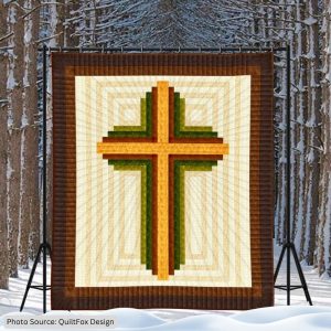 Best Free Log Cabin Cross Quilt Pattern (+7 Bonus Patterns For Sale ...