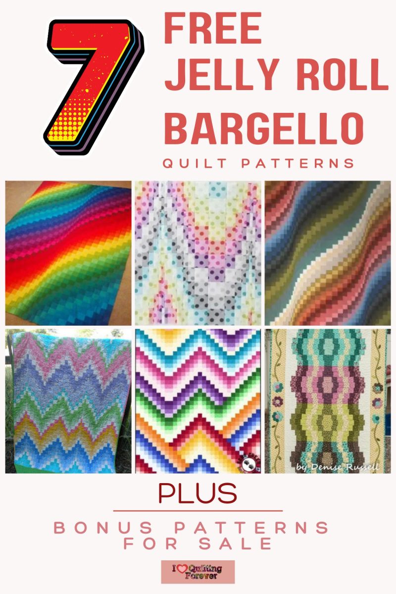 Top 7 Free Jelly Roll Bargello Quilt Patterns (+5 Bonus Patterns For ...