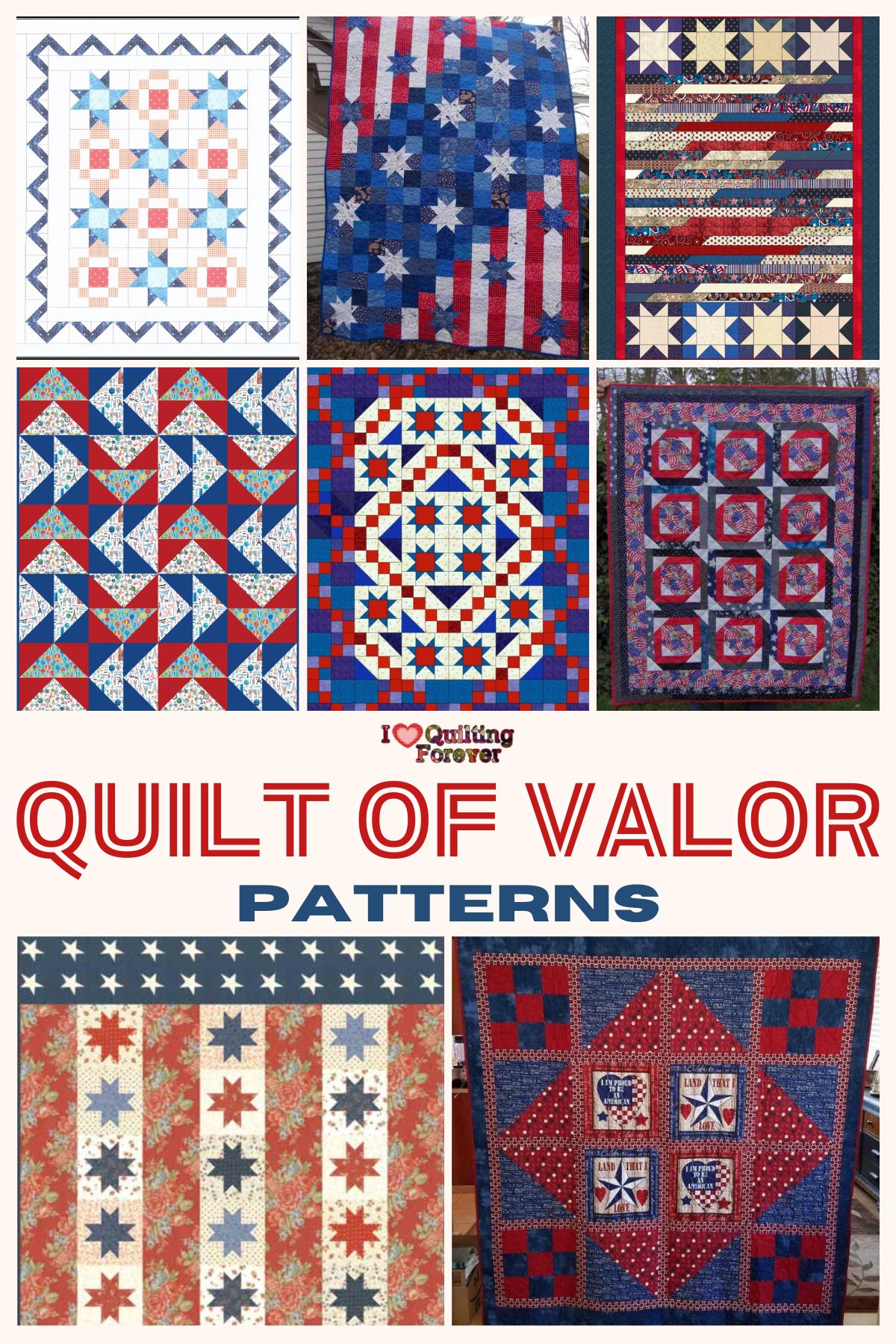 Top 18 Free Quilt Of Valor Patterns (+10 Bonus Patterns For Sale) - I ...
