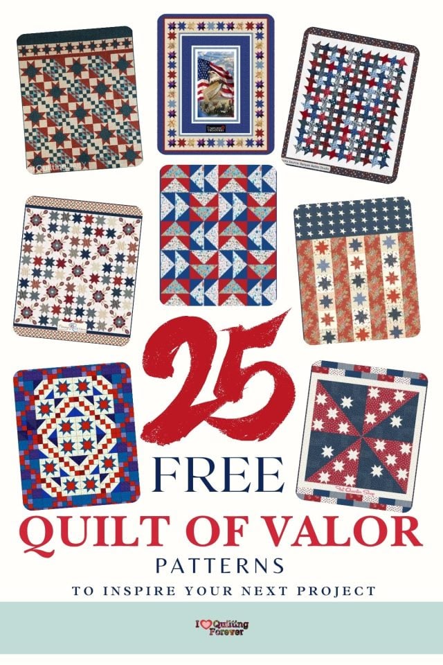 Top 25 Free Quilt Of Valor Patterns (+15 Bonus Patterns For Sale) - I ...