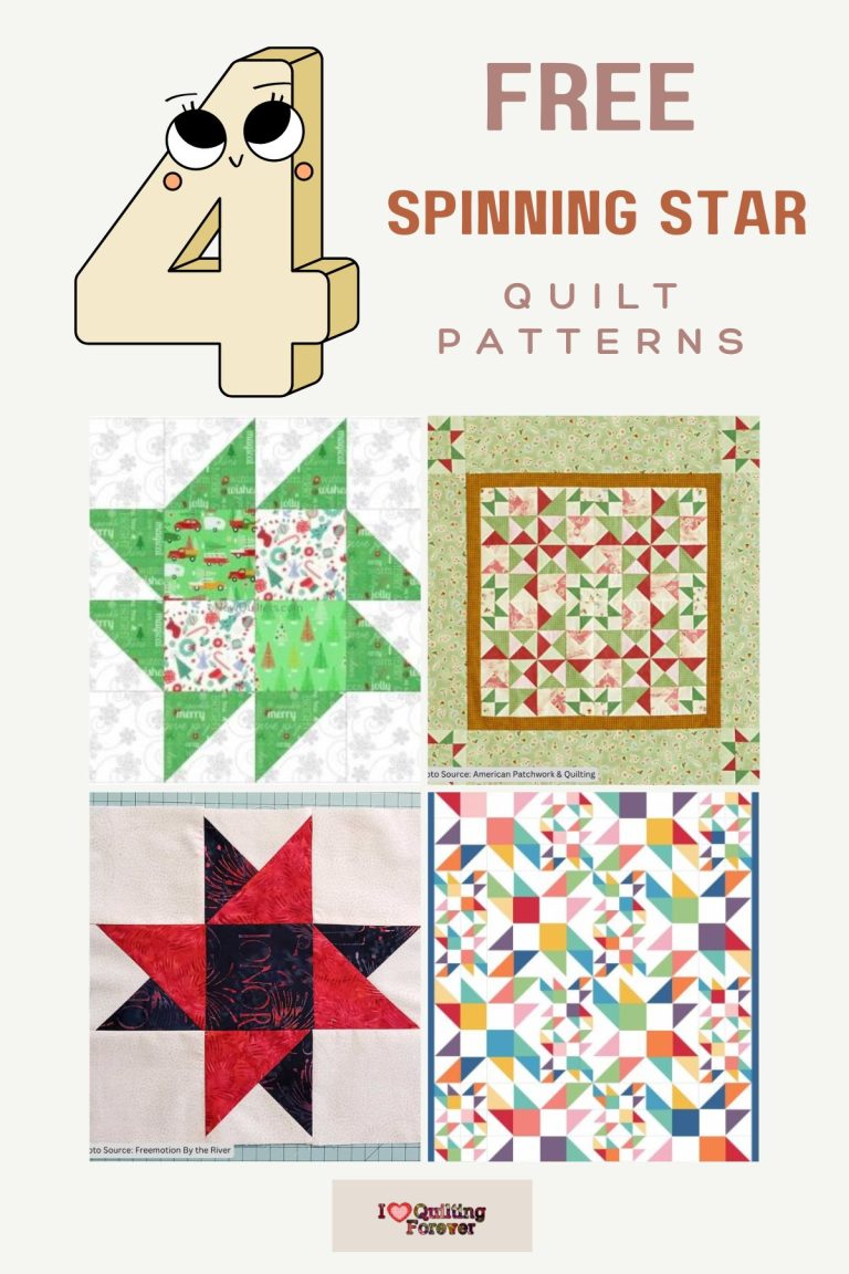 Top 4 Best Free Spinning Star Quilt Patterns (+6 Bonus Patterns For ...