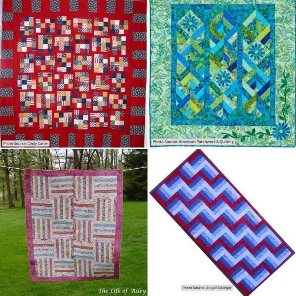 Top 4 Free Best Split Rail Fence Quilt Patterns (+6 Bonus Patterns For ...