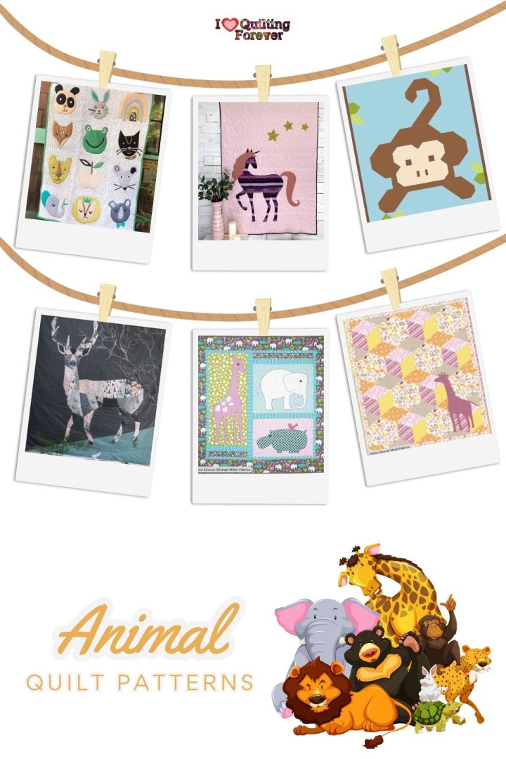 Top 13 Best Animal Quilt Patterns (+7 Bonus Patterns For Sale) - I Love ...