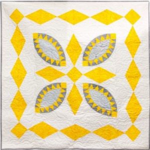 Free Quilt Pattern: GO! Burst of Sunshine Throw Quilt - I Love Quilting ...