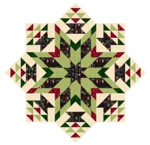 Free Quilt Pattern: Merry and Bright Table Topper - I Love Quilting Forever