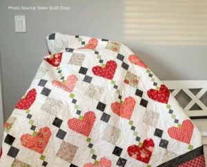 Top 16 Free Heart Quilt Patterns (+10 Bonus Patterns For Sale) - I Love ...