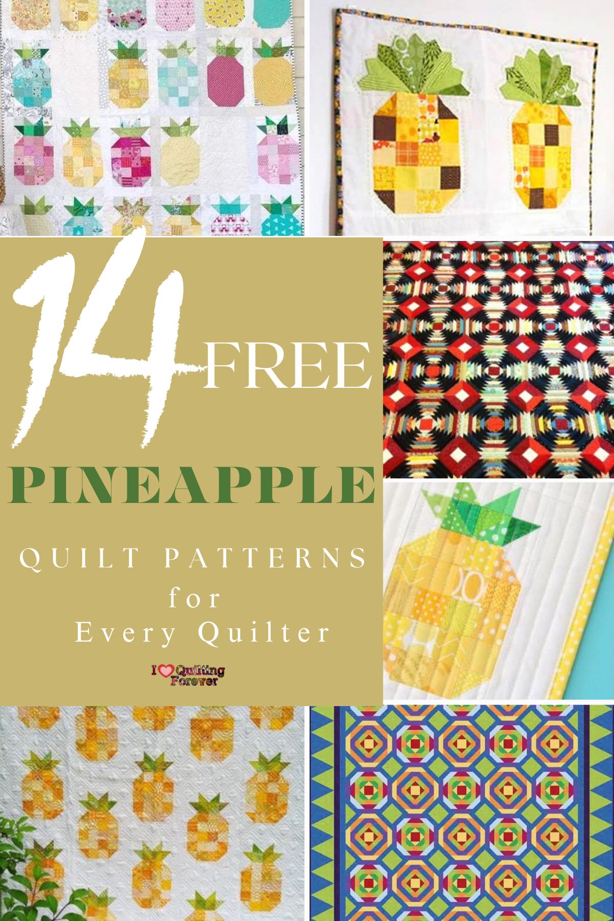 Top 14 Free Pineapple Quilt Patterns (+10 Bonus Patterns For Sale) - I ...