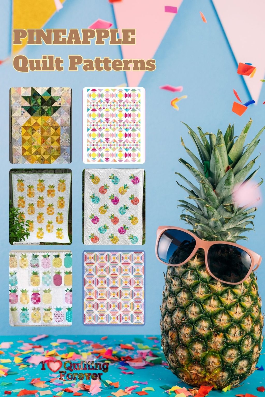 Top 14 Free Pineapple Quilt Patterns (+10 Bonus Patterns For Sale) - I ...