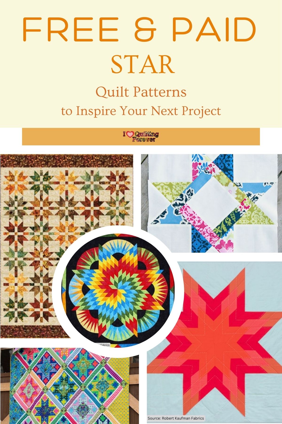 Top 12 Best Free Star Quilt Patterns (+10 Bonus Patterns For Sale) - I ...