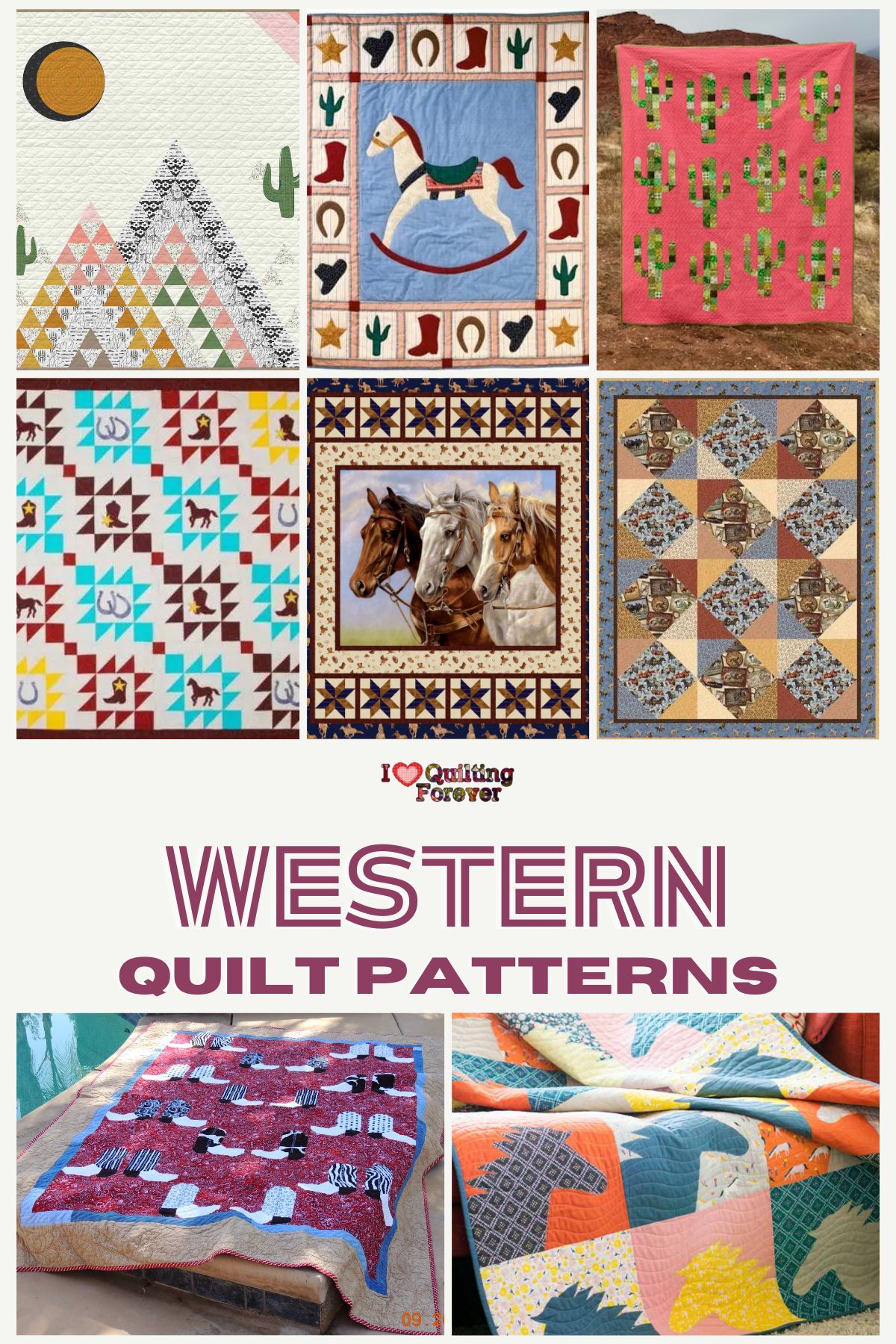 Top 9 Free Western Quilt Patterns (+4 Bonus Patterns For Sale) - I Love ...