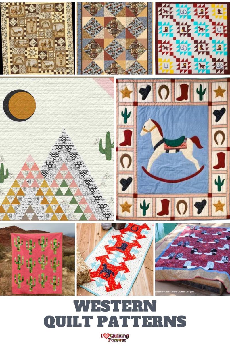 Top 8 Free Western Quilt Patterns (+4 Bonus Patterns For Sale) - I Love ...