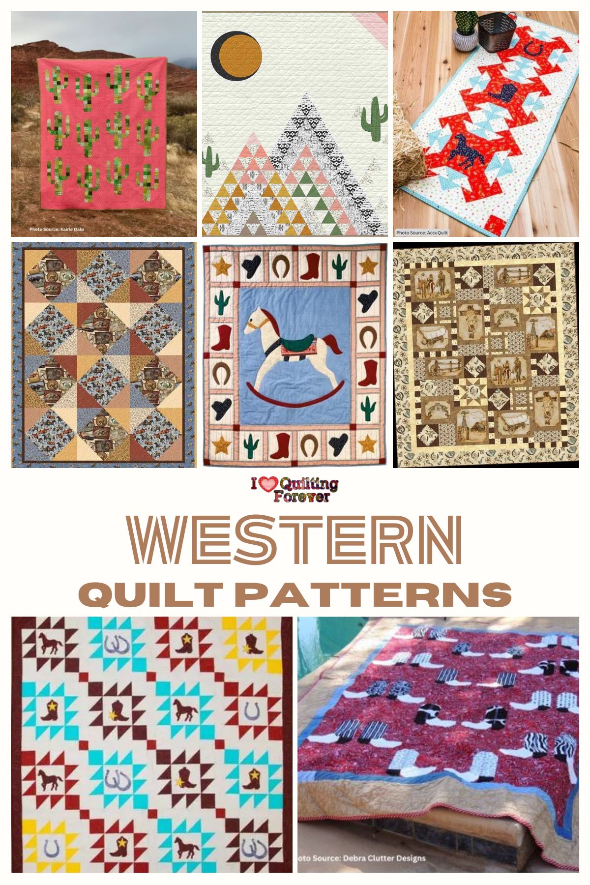 Top 9 Free Western Quilt Patterns (+7 Bonus Patterns For Sale) - I Love ...