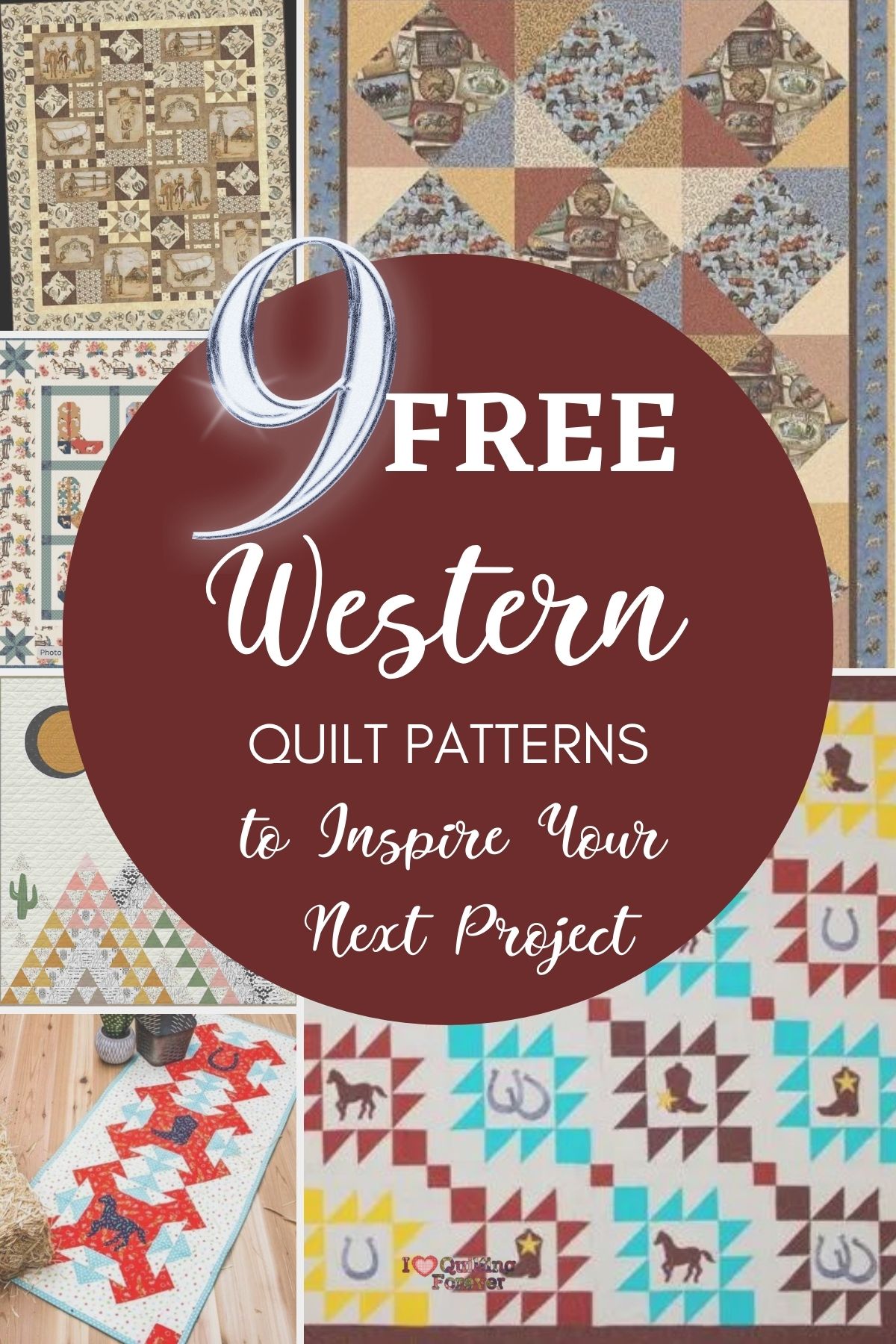 Top 9 Free Western Quilt Patterns (+7 Bonus Patterns For Sale) - I Love ...