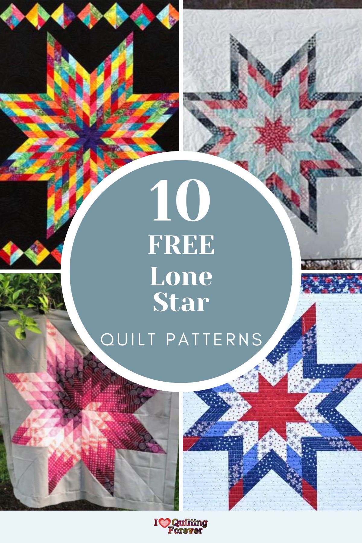 Top 14 Free Lone Star Quilt Patterns (+7 Bonus Patterns For Sale) - I ...