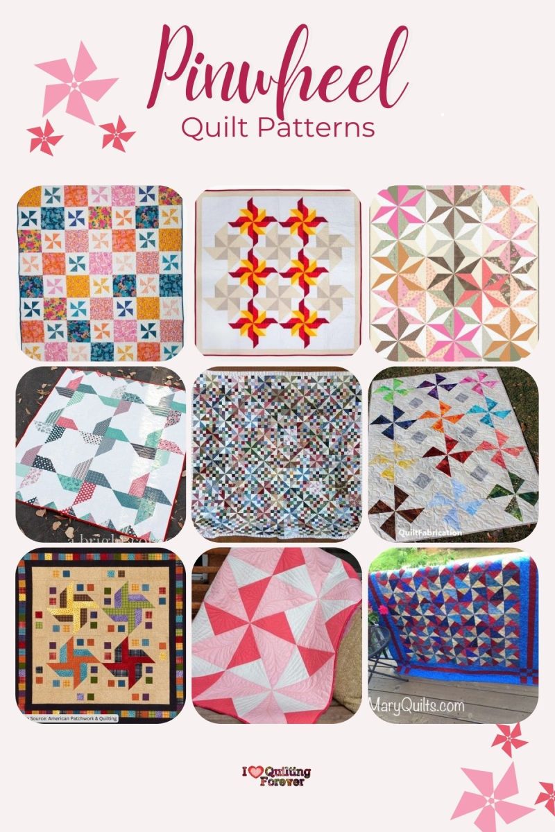 Top 20 Free Pinwheel Quilt Patterns (+9 Bonus Patterns For Sale) - I ...