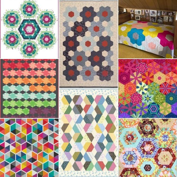 Top 15 Free Hexagon Quilt Patterns (+5 Bonus Patterns For Sale) - I ...