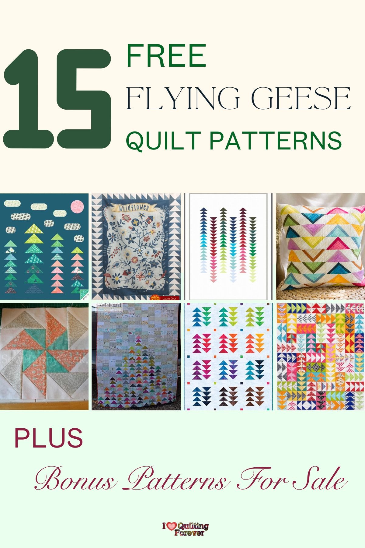 Top 15 Free Flying Geese Quilt Patterns (+4 Bonus Patterns For Sale ...