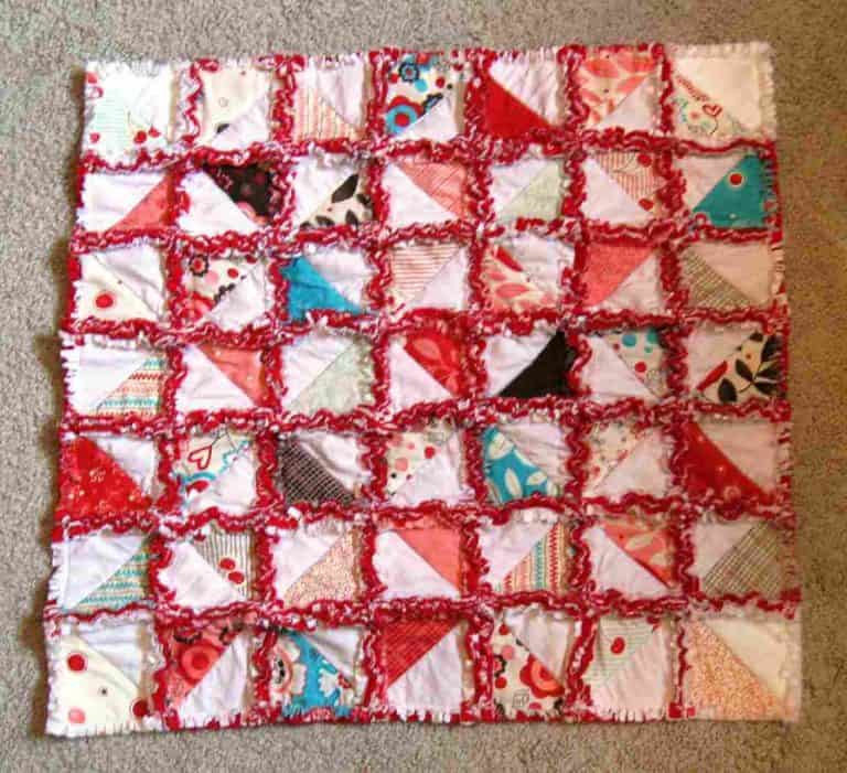 Top 10 Free Rag Quilt Patterns (+6 Bonus Patterns For Sale) - I Love ...