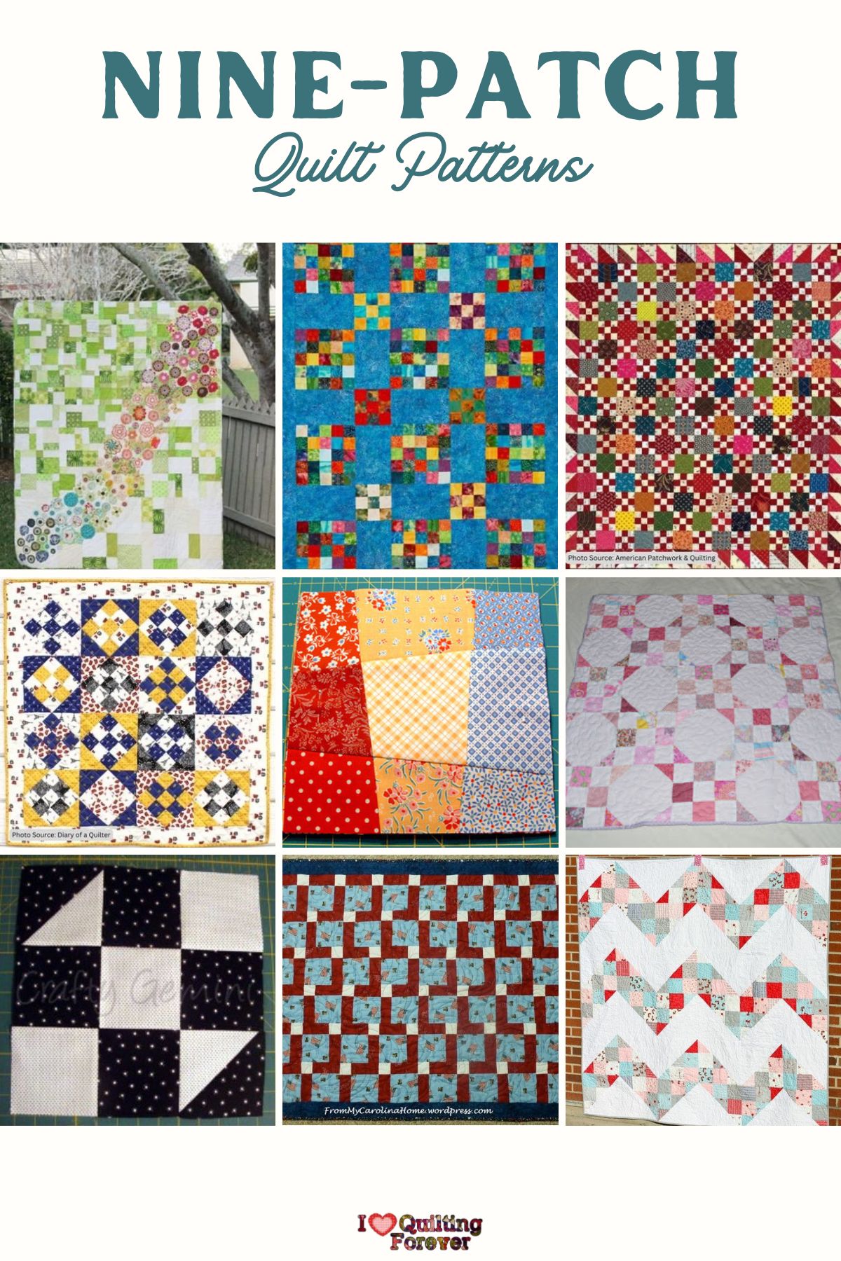 Top 17 Free Nine Patch Quilt Pattern (+13 Bonus Patterns For Sale) - I ...