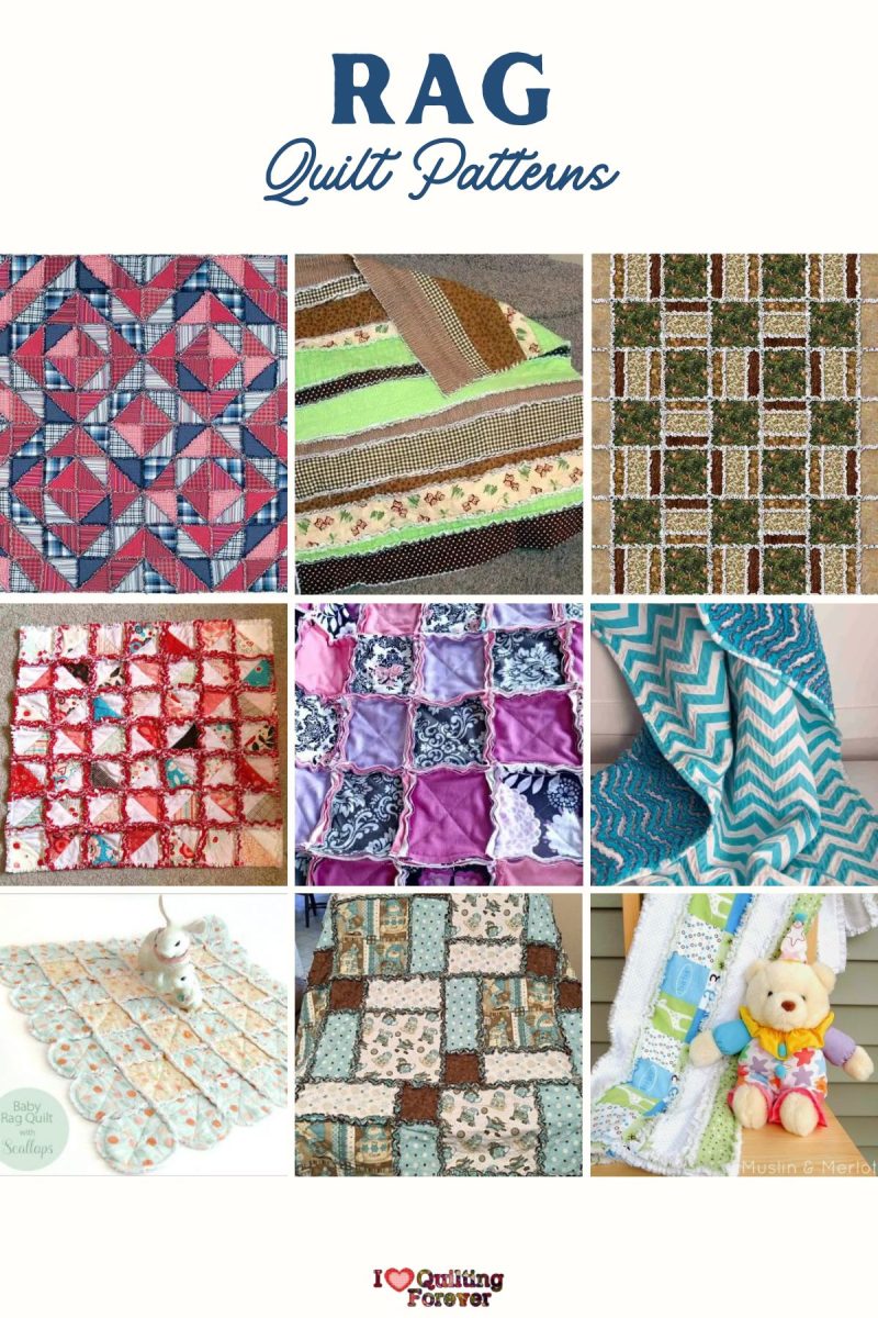 Top 10 Free Rag Quilt Patterns (+6 Bonus Patterns For Sale) - I Love ...