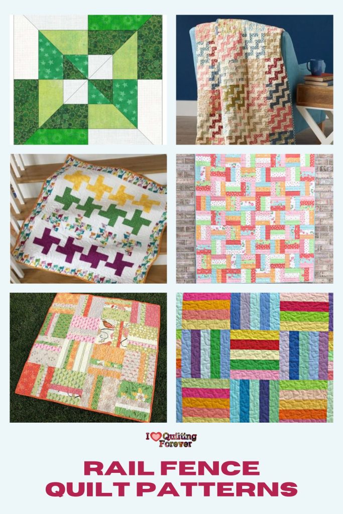Top 15 Free Rail Fence Quilt Patterns (+9 Bonus Patterns For Sale) - I ...