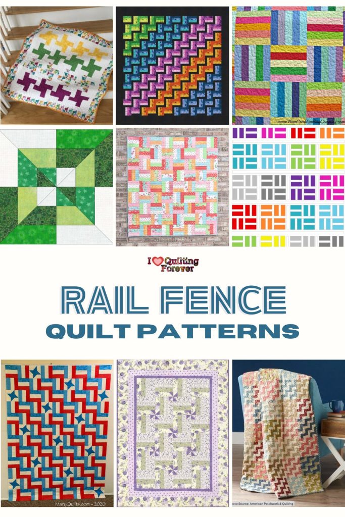 Top 15 Free Rail Fence Quilt Patterns (+9 Bonus Patterns For Sale) - I ...