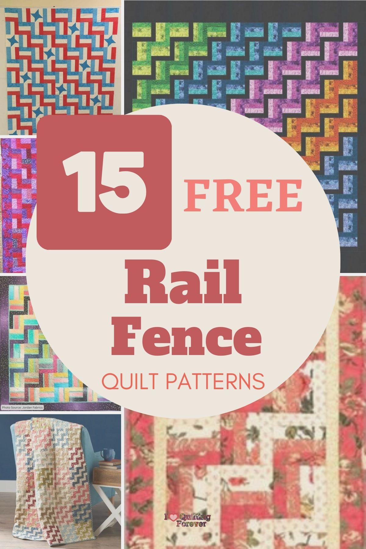 Top 15 Free Rail Fence Quilt Patterns (+9 Bonus Patterns For Sale) - I ...