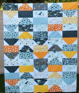 Free Quilt Pattern: Chipped Stacks Quilt - I Love Quilting Forever