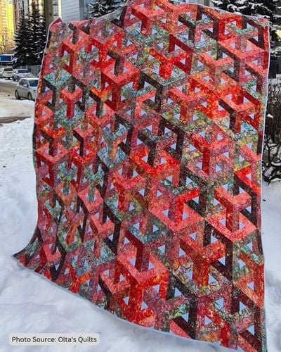 Top 3 Free Escher Quilt Patterns (+7 Bonus Patterns For Sale) - I Love Quilting Forever