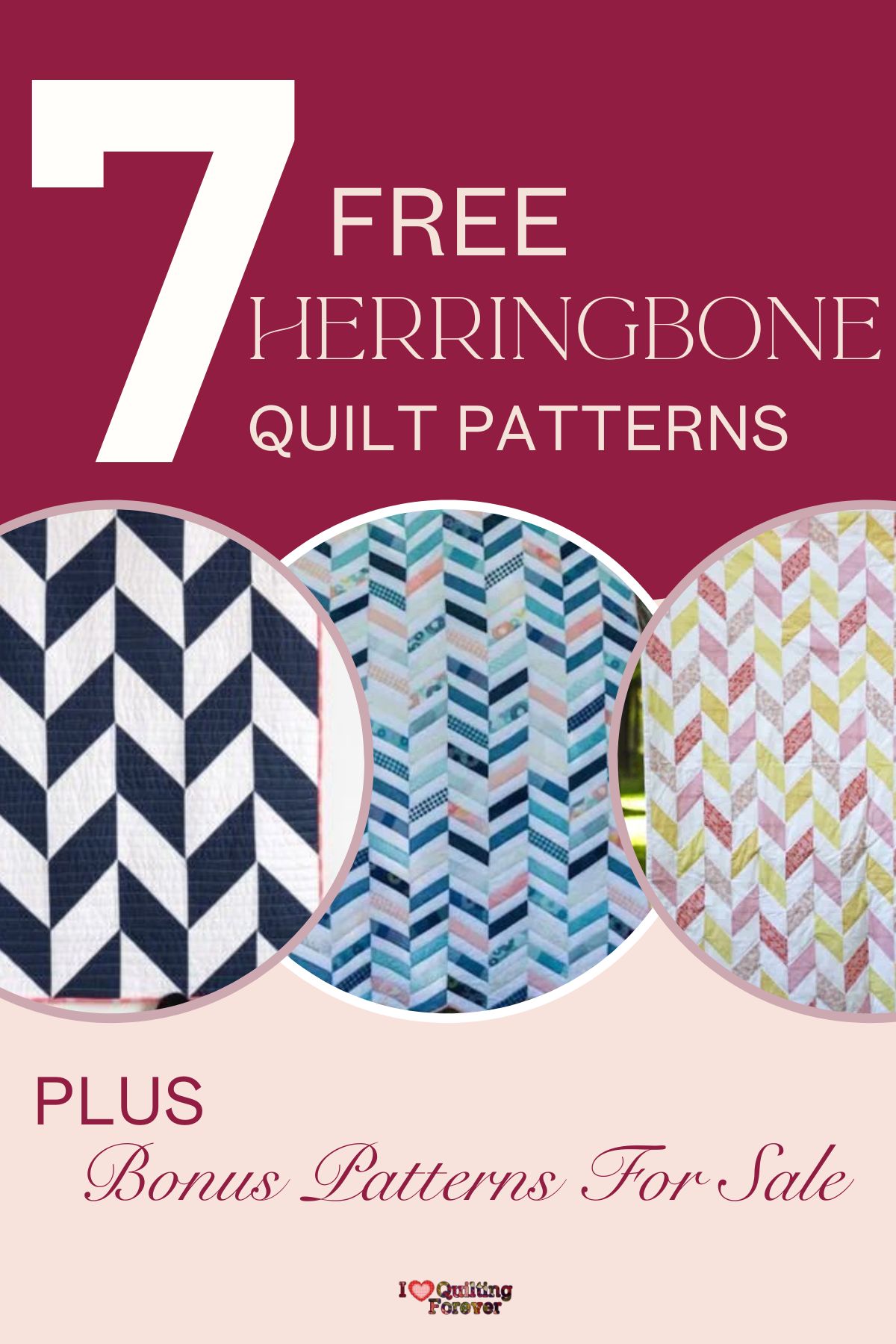 Top 7 Free Herringbone Quilt Patterns (+7 Bonus Patterns For Sale) - I ...