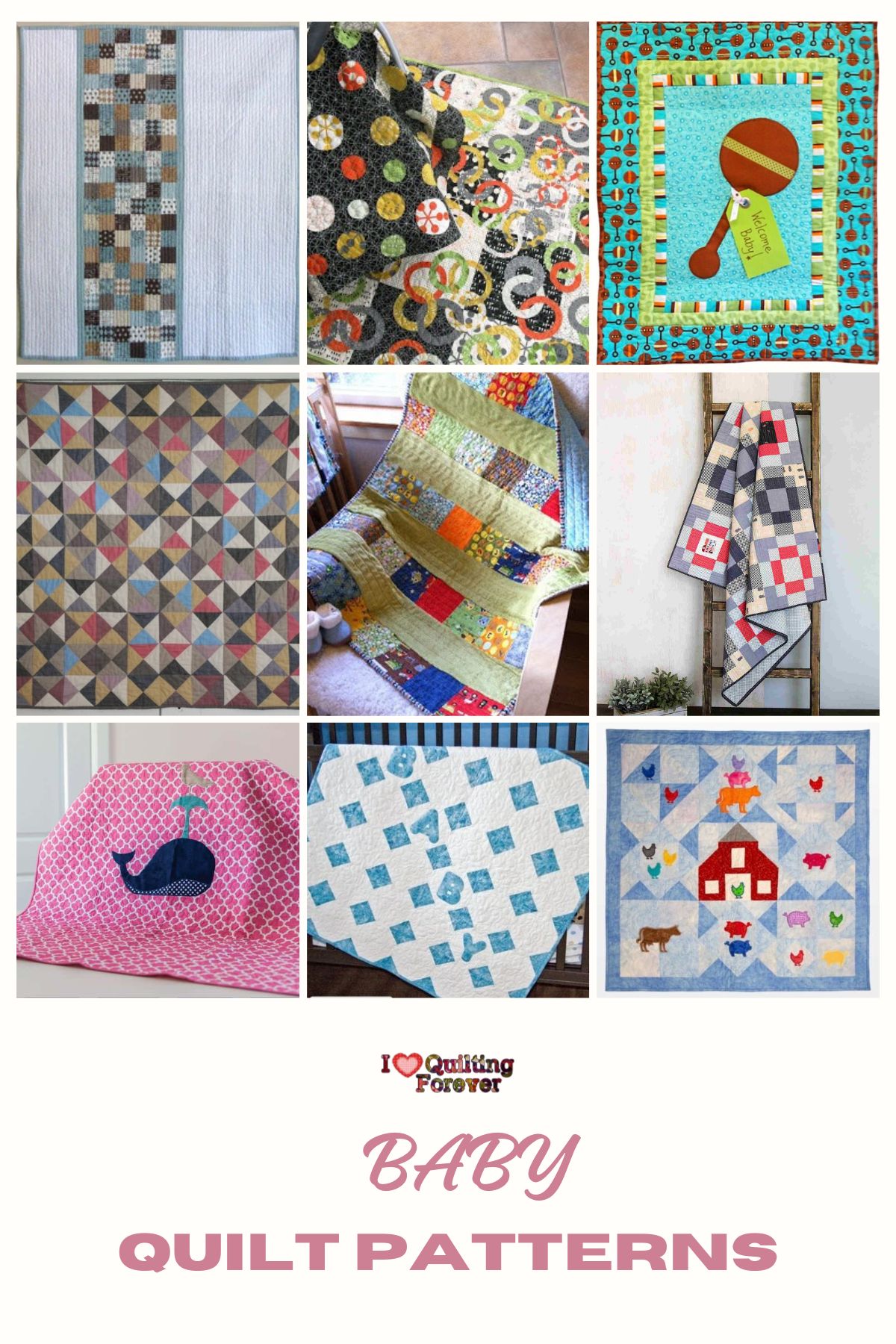 Top 15 Free Baby Quilt Patterns For Baby Boys and Girls (+9 Bonus ...