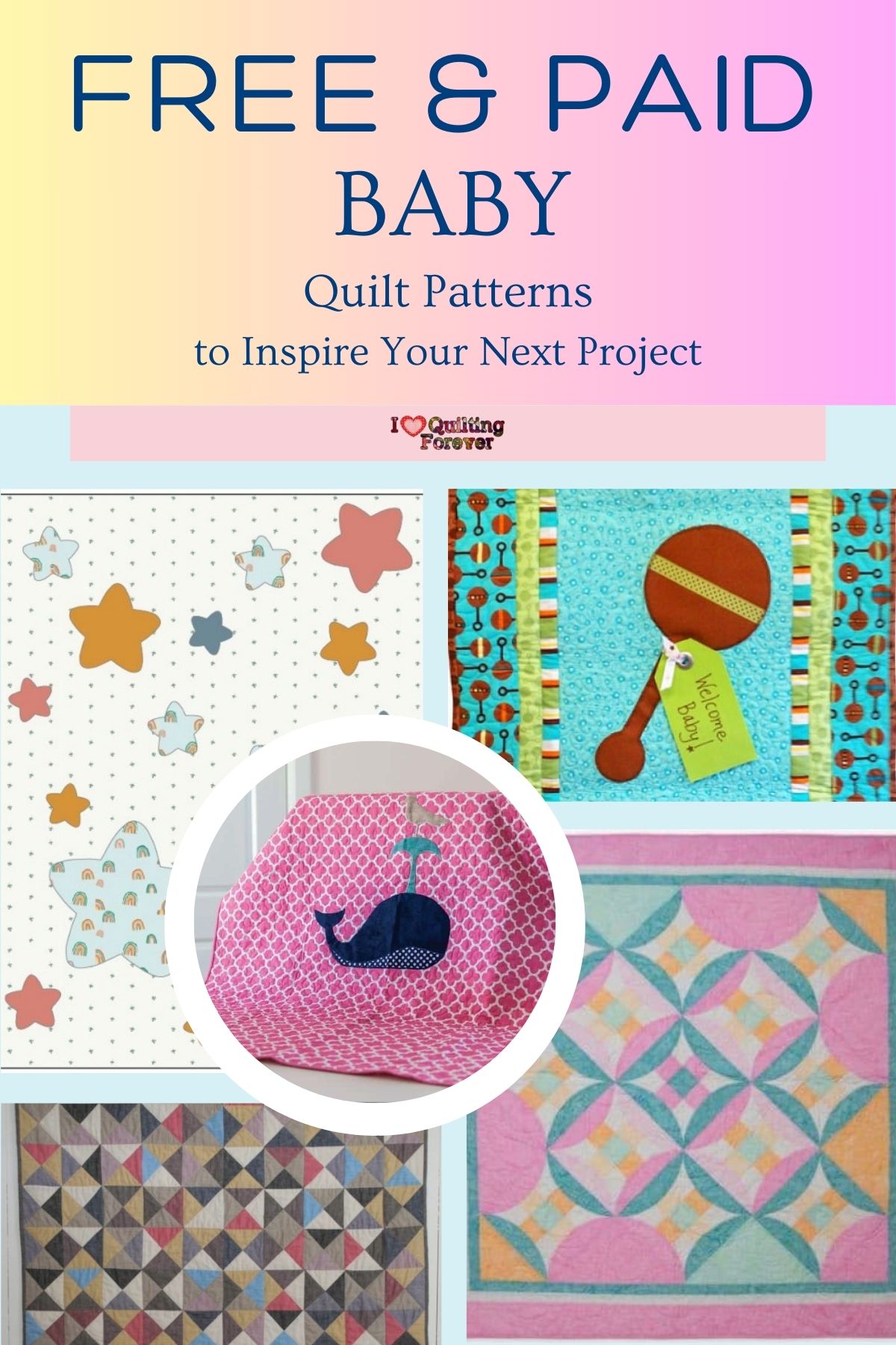 Top 15 Free Baby Quilt Patterns For Baby Boys and Girls (+9 Bonus ...