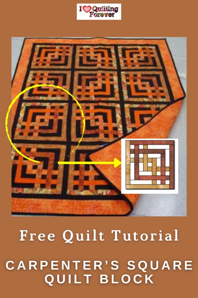 Top 2 Free Carpenter’s Square Quilt Patterns (+3 Bonus Patterns For ...