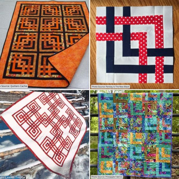 Top 2 Free Carpenter’s Square Quilt Patterns (+3 Bonus Patterns For ...