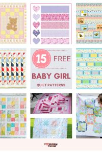 Top 15 Free Baby Girl Quilt Patterns (+11 Bonus Patterns For Sale) - I ...