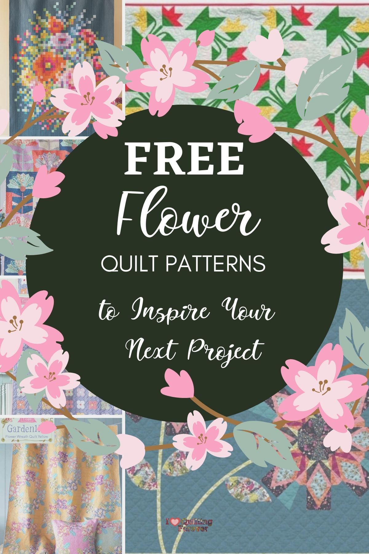 Top 20 Free Flower Quilt Patterns For Your Home (+10 Bonus Patterns For ...