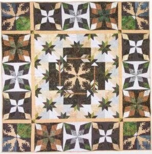 Free Quilt Pattern: GO! Deer Hunt Throw Quilt - I Love Quilting Forever