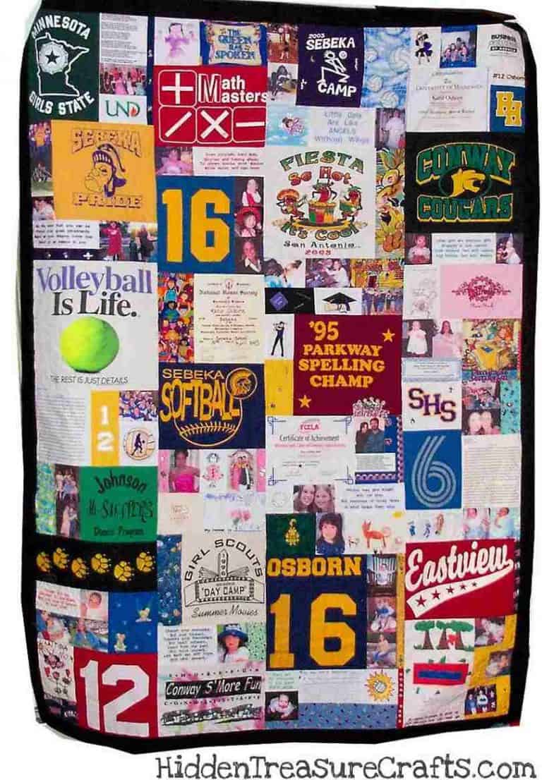 Top 7 Free Memory Quilt Patterns (+2 Bonus Patterns For Sale) - I Love ...