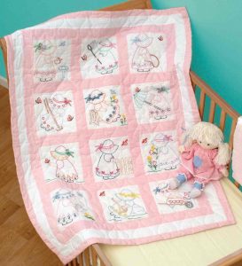 18 Top Most Chic Baby Girl Quilt Patterns - I Love Quilting Forever