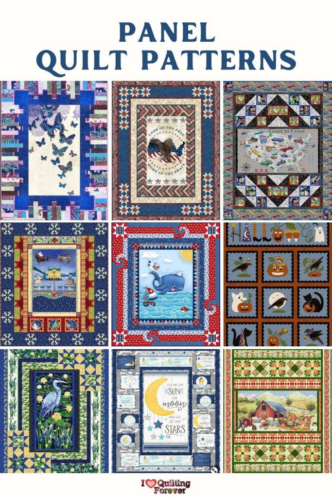 Top 20 Free Panel Quilt Patterns (+9 Bonus Patterns For Sale) - I Love ...