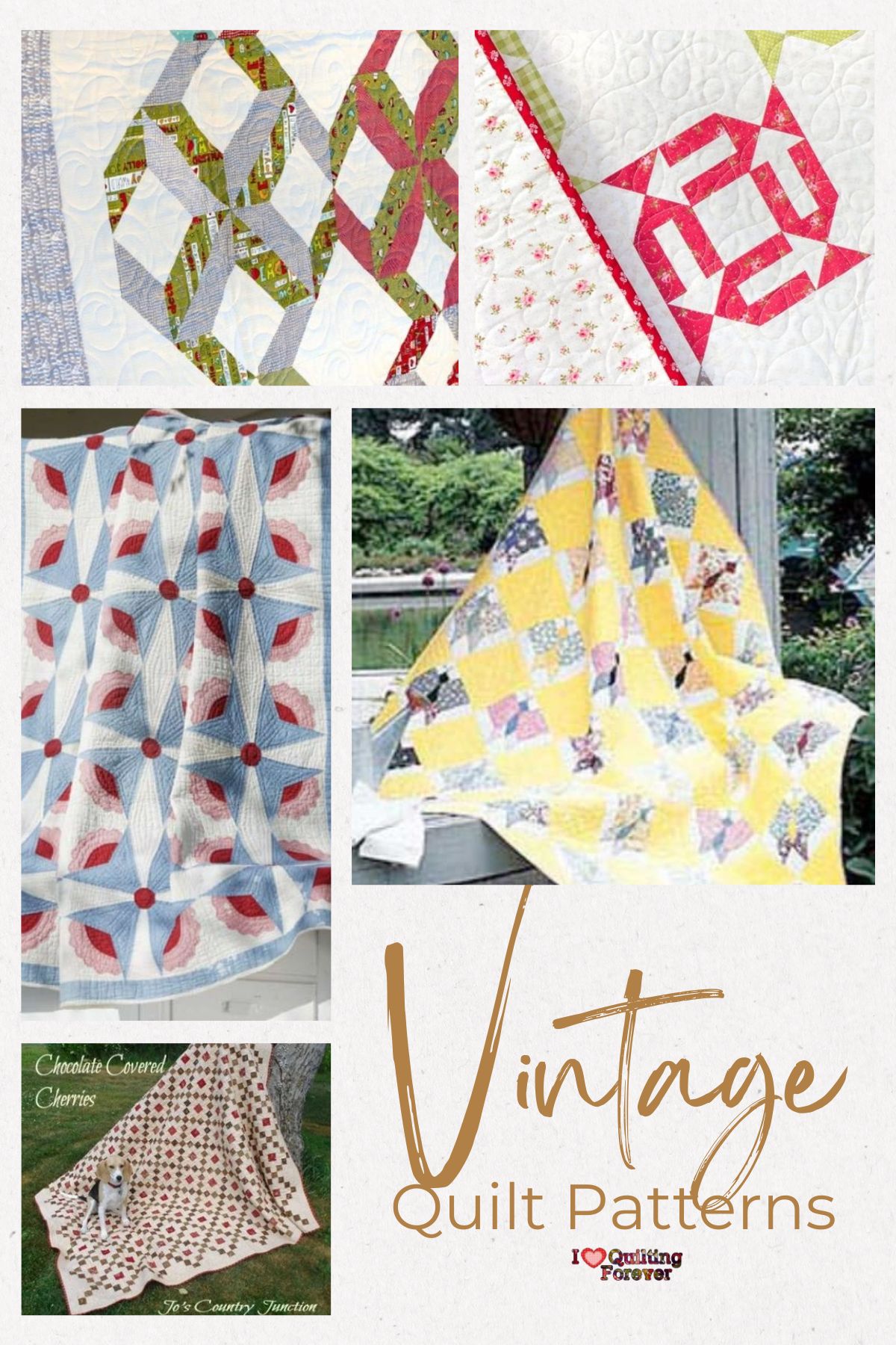 Top 16 Free Vintage Quilt Patterns (+10 Bonus Patterns For Sale) - I ...
