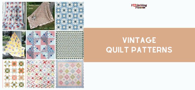 Top 16 Free Vintage Quilt Patterns (+10 Bonus Patterns For Sale) - I ...