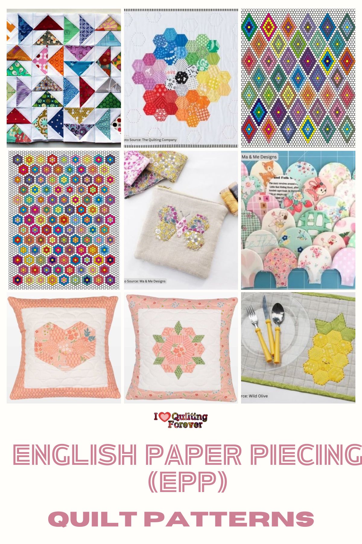 Top 9 Free English Paper Piecing (EPP) Quilt Patterns (+6 Bonus ...