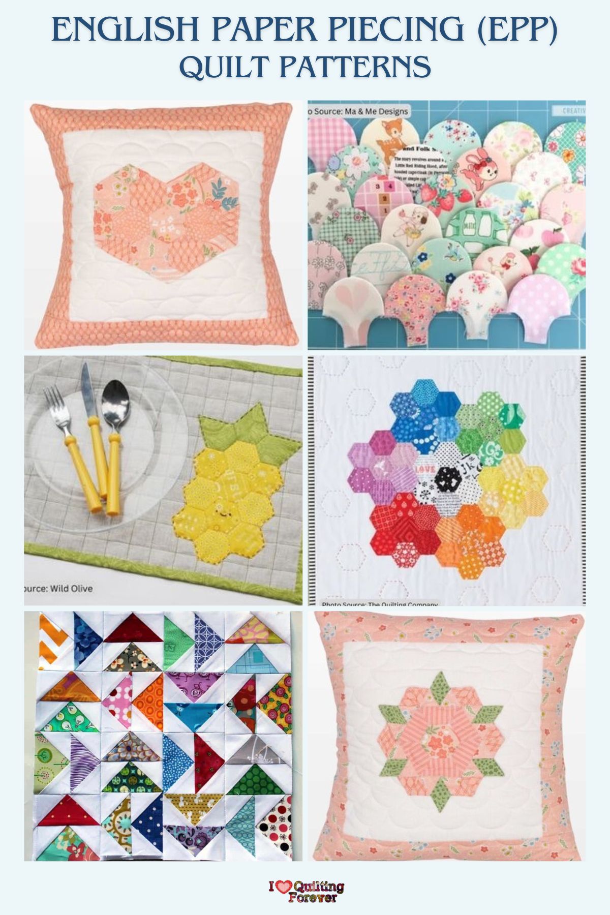Top 9 Free English Paper Piecing (EPP) Quilt Patterns (+6 Bonus ...